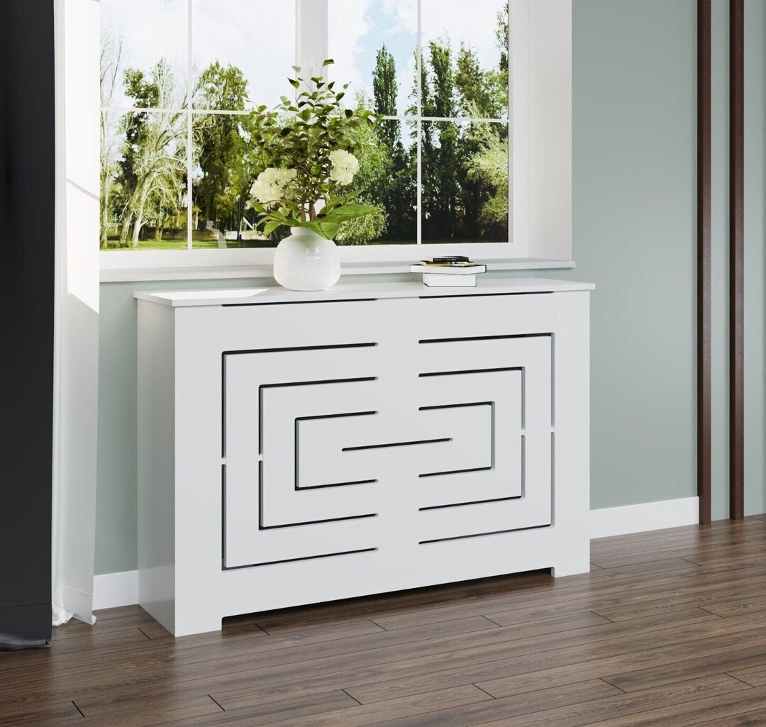 BIANCA Modern Heat Cover Cabinet, High Quality Medex Wood Radiator ...