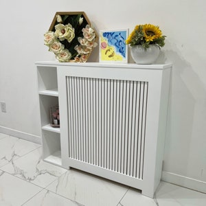 Solid Wood Radiator Cover, Custom Heating Cabinet for Home and Office ...