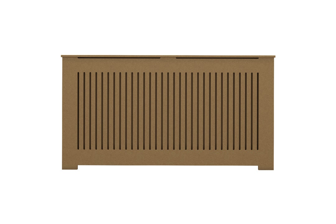 AURORA Modern Unfinished Radiator Cover Cabinet, High Quality Medex ...