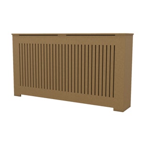AURORA Modern Unfinished Radiator Cover Cabinet, High Quality Medex ...