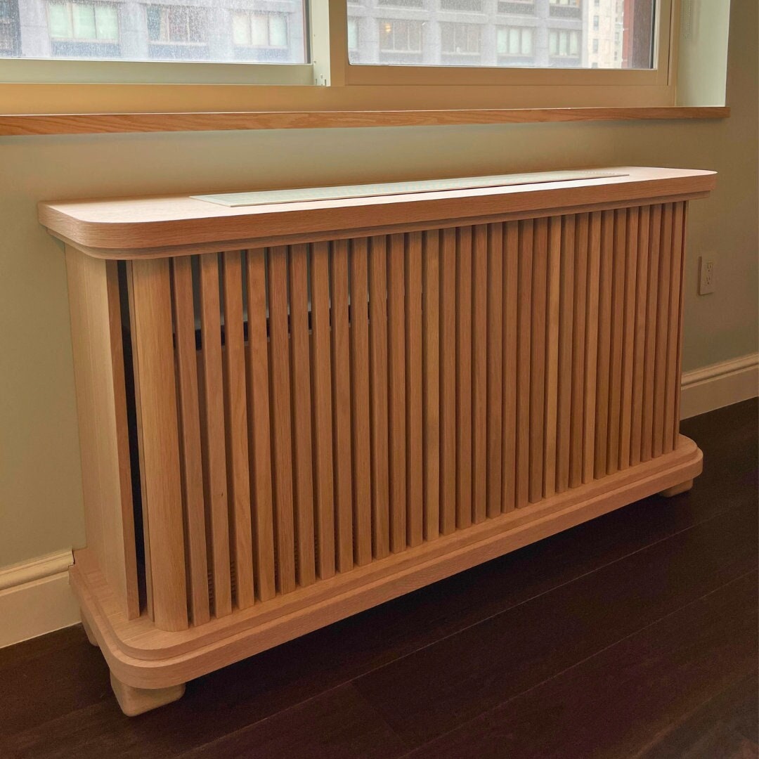 Oak Wood Radiator Heat Cover Cabinet, Wooden Radiator Cover, Any Custom ...