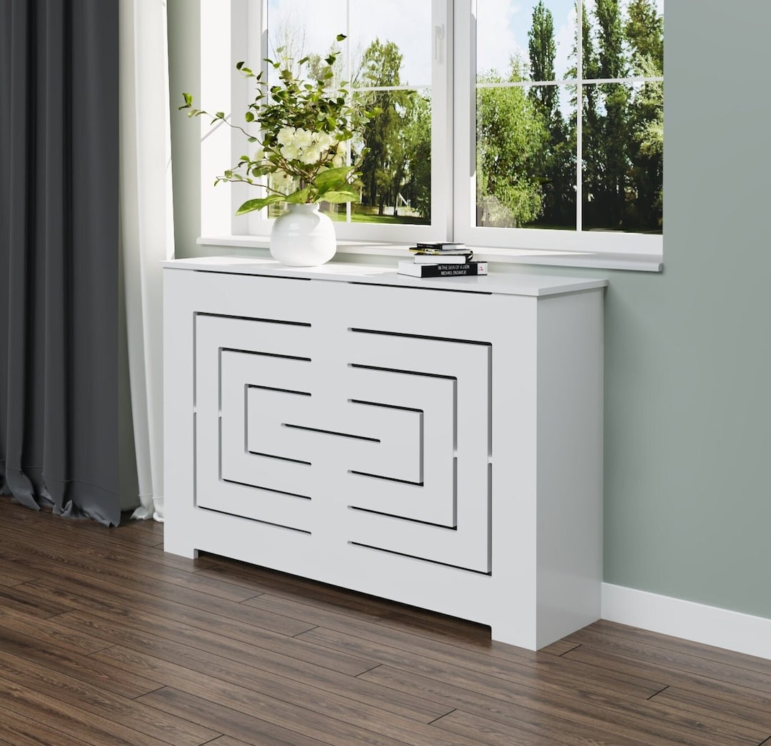 BIANCA Modern Heat Cover Cabinet, High Quality Medex Wood Radiator ...