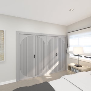 Custom Sliding Door - Wardrobe Closet - Modern Design - Customizable ...