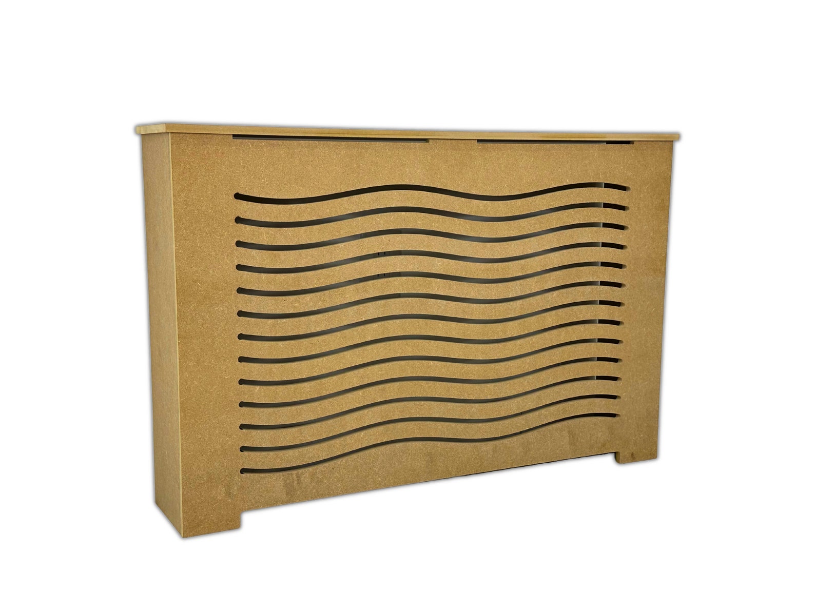 Wave MDF Radiator Cover Unfinished Radiator Cover Depth 7 - Etsy