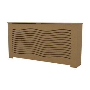 CAPELLA Modern Unfinished Radiator Cover Cabinet, High Quality Medex ...