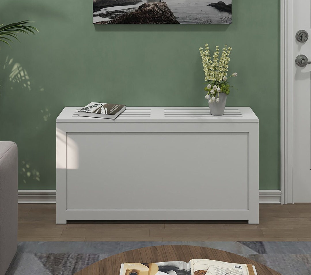 Shaker PTAC Cover Cabinet, Top Cover Equipped With Hinges for Easy ...