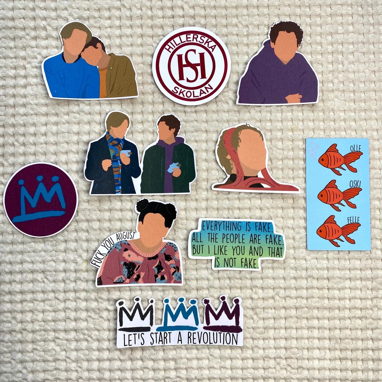Young Royals Sticker Pack - Etsy