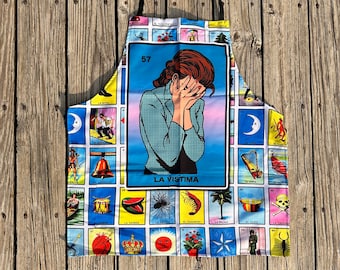 Mexican Loteria Apron, Mandil De Loteria, Loteria Night, Noche De ...