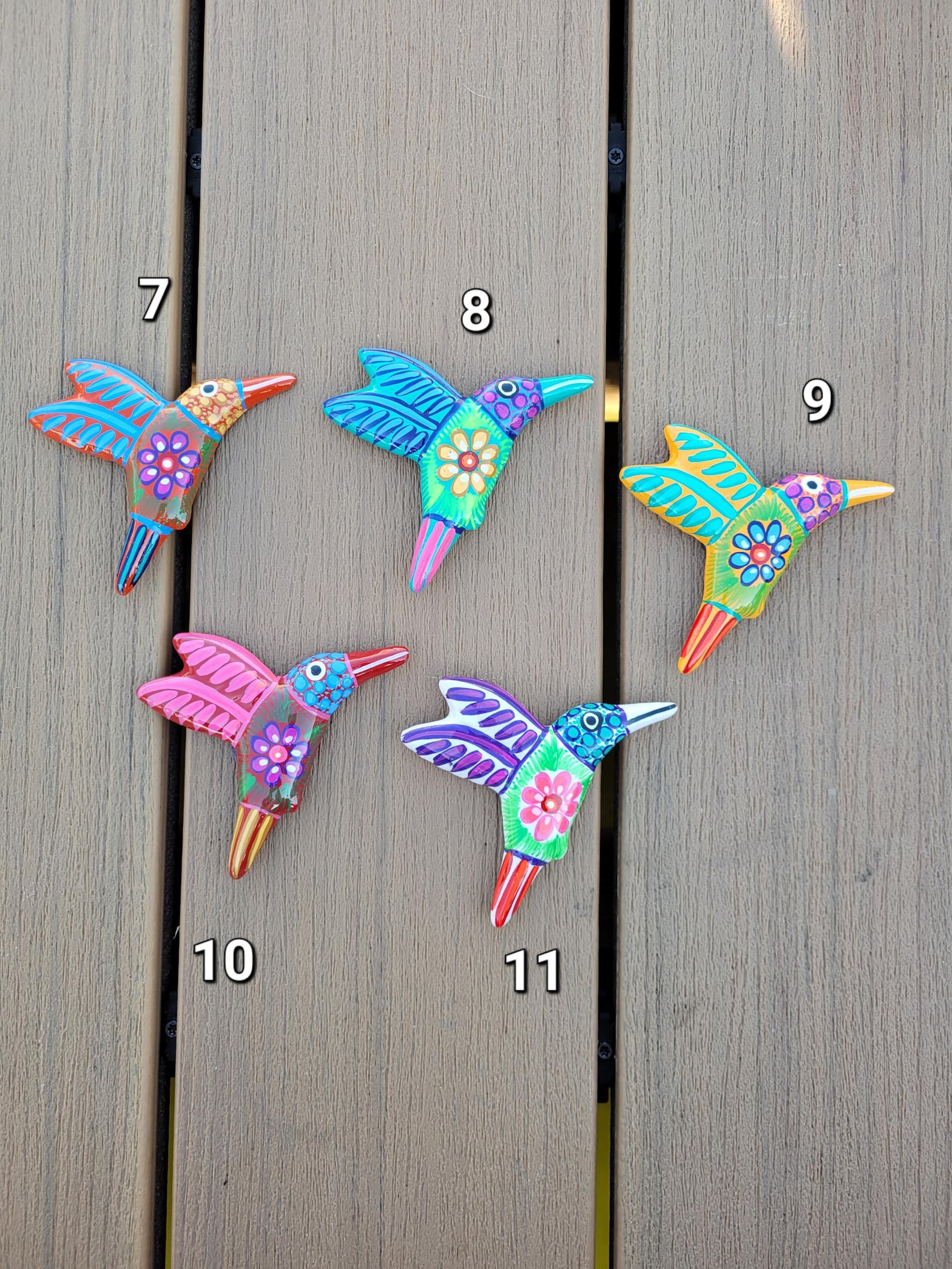 Mexican Magnet, Mexican Ceramic Magnets, Hand Painted Magnets, Hand ...