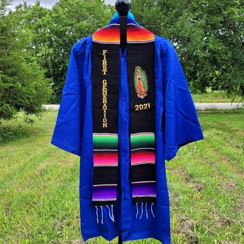 First Generation Stole Class of 2022 White Graduation Stole | Etsy