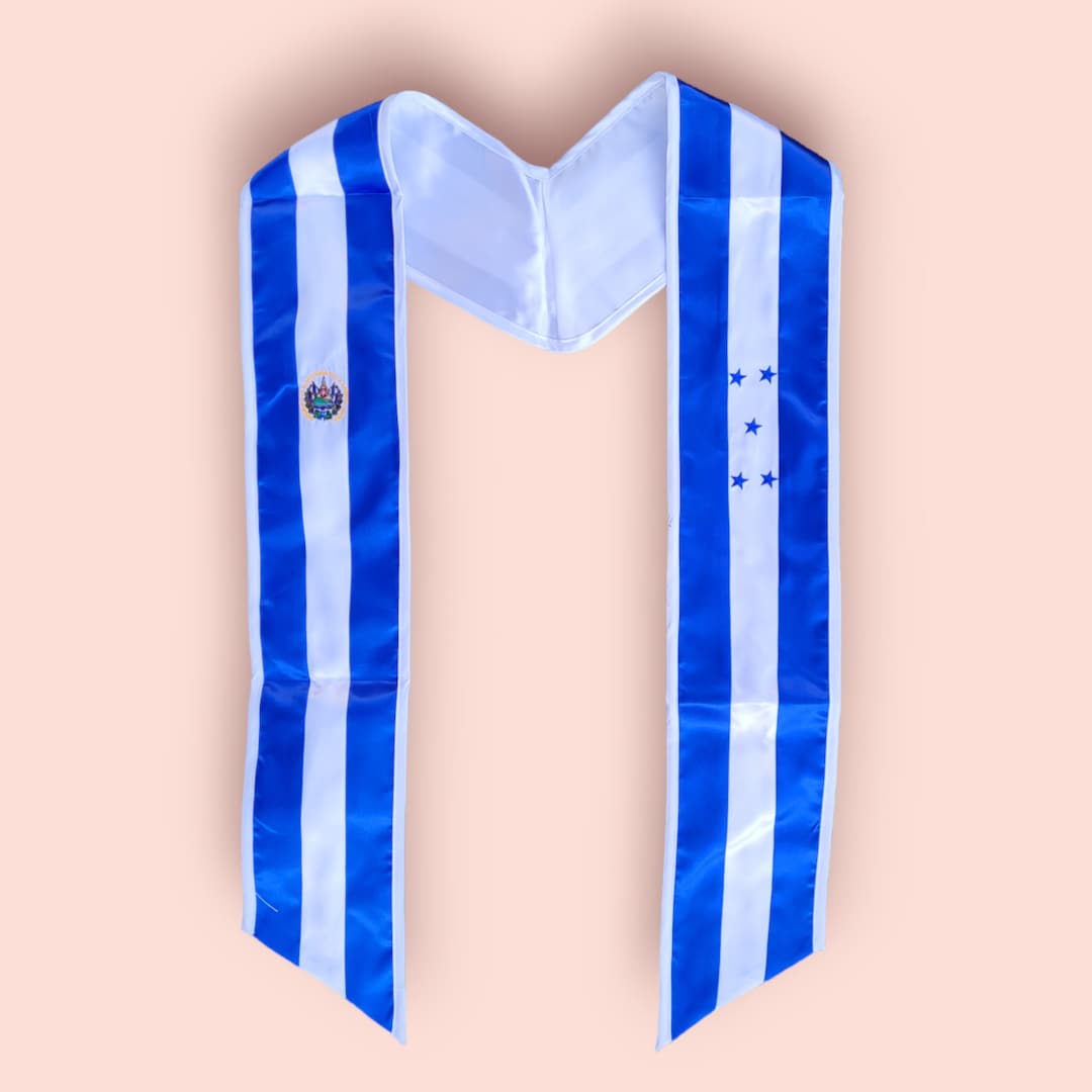 El Salvador/honduras Graduation Stole, First Generation, Class of 2025 ...