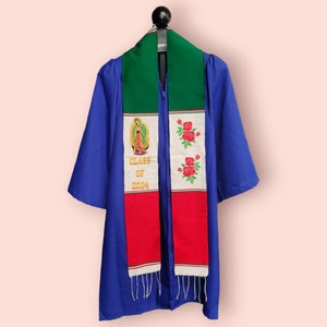 Sarape Graduation Stole, Class of 2024, Mexican Stole, Senior Sash ...