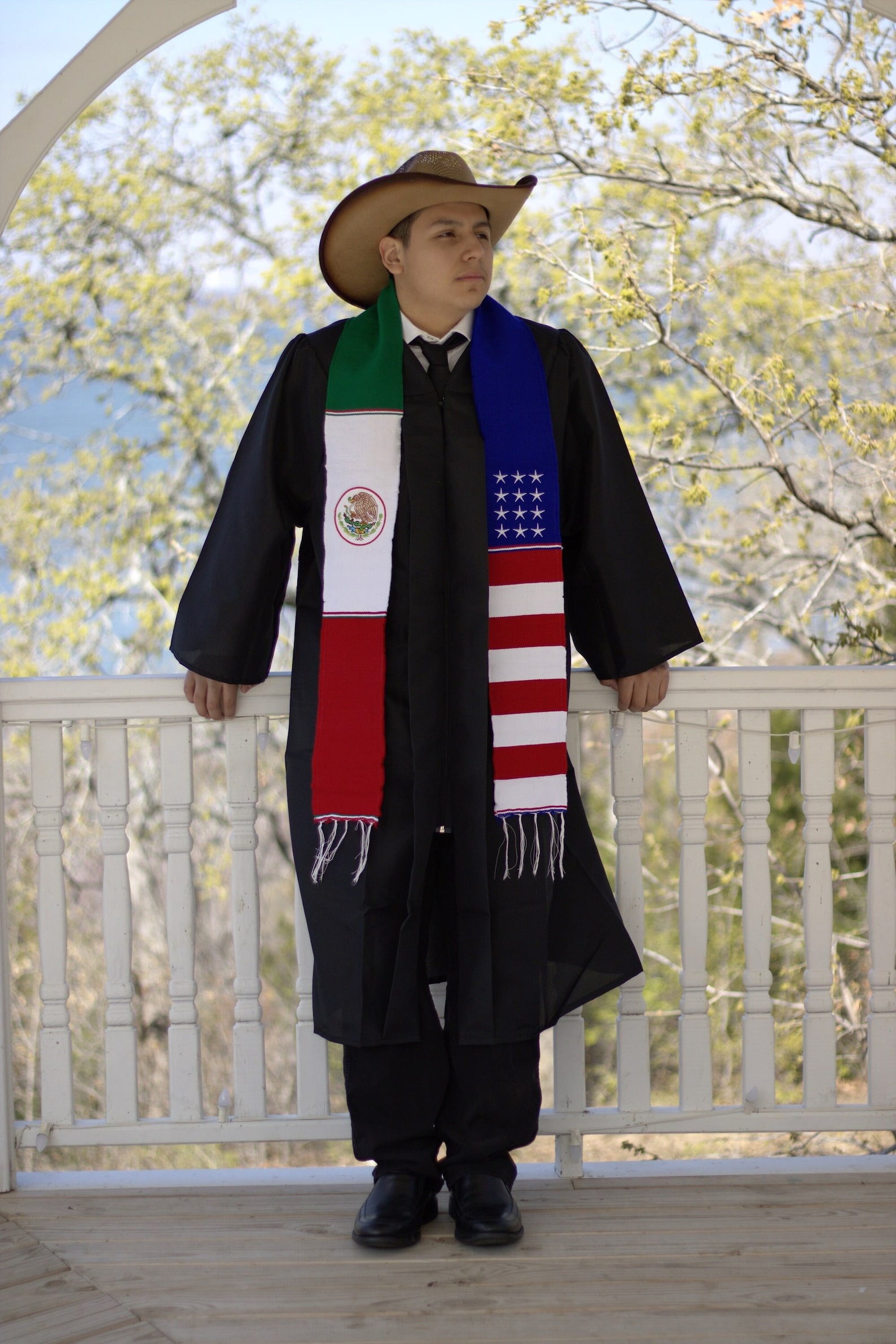 Mexican Graduation Stole, Sarape Stole, Mexican American Stole - Etsy