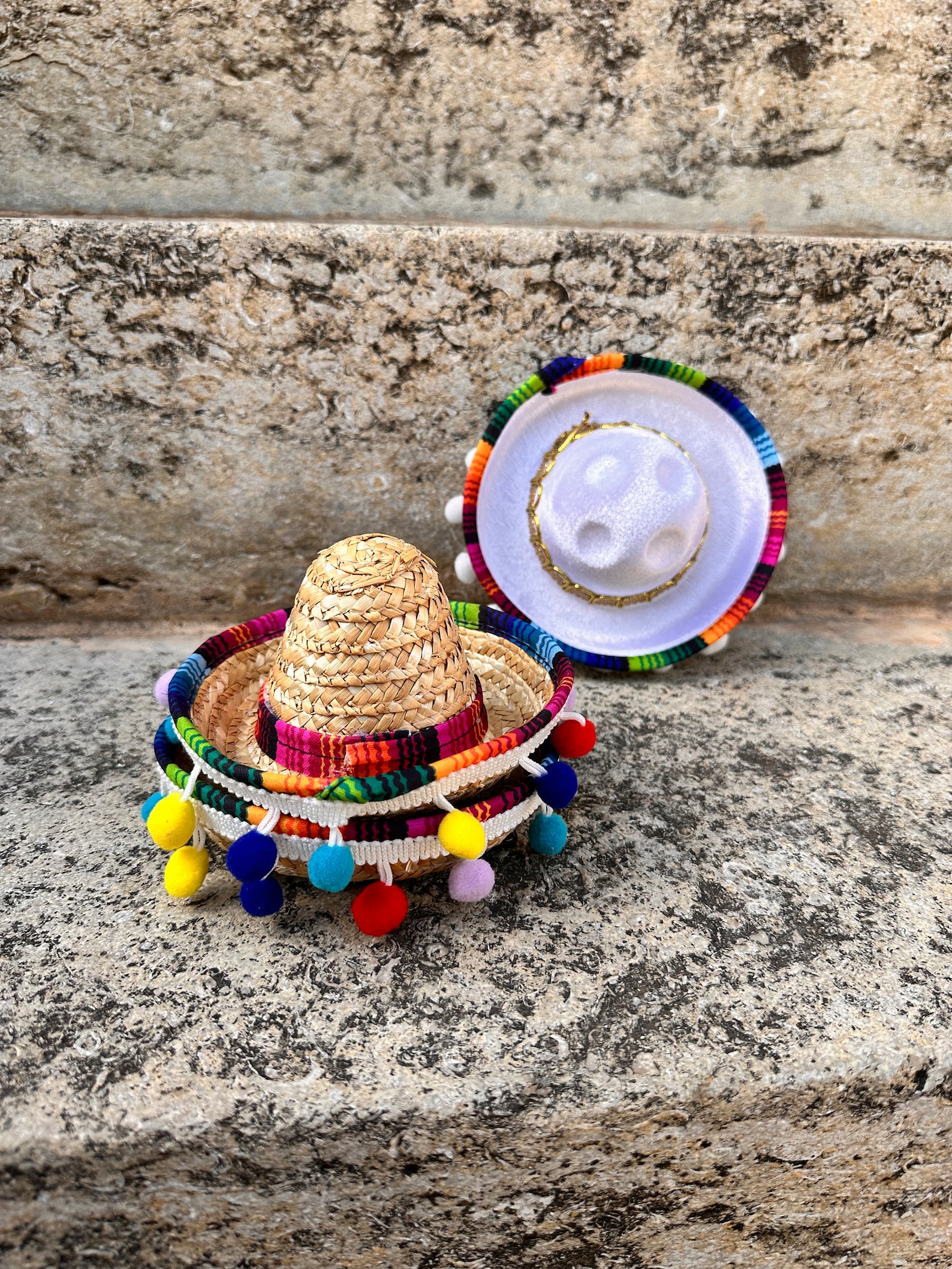 Mini Sombrero Hat, Colorful Mexican Sombrero, Bridal Party Favors ...