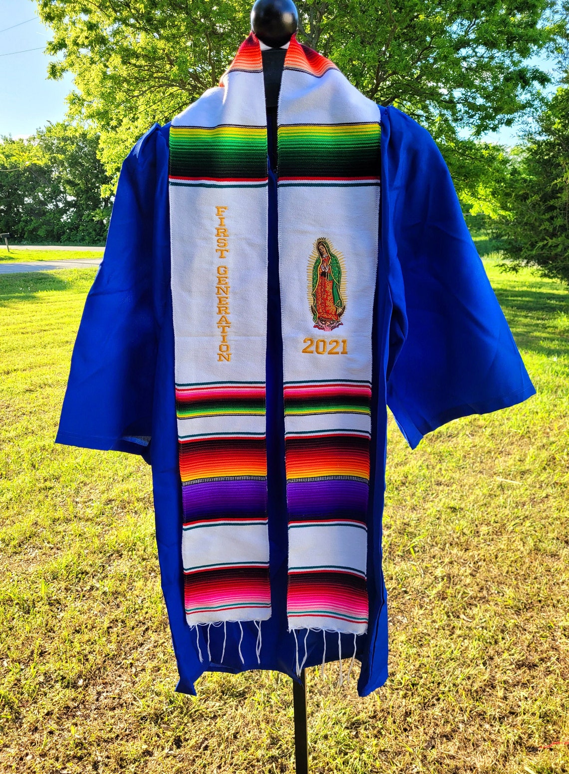Sarape Graduation Stole Class of 2021 Mexican Stole Senior - Etsy Australia