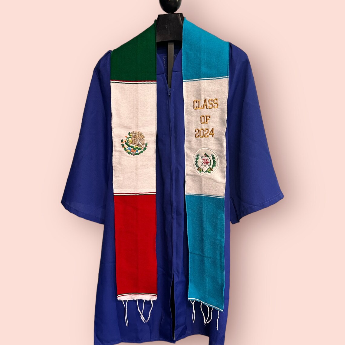 Mexico/guatemala Graduation Stole, First Generation, Class of 2024 ...