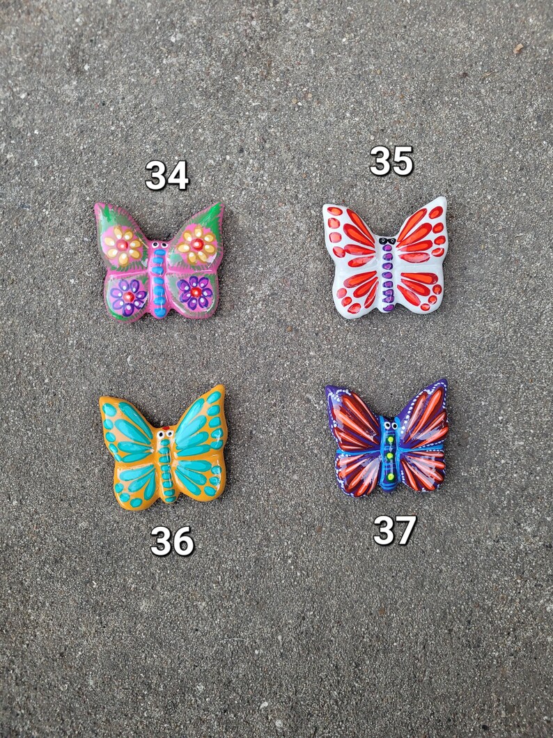 Mexican Magnet, Mexican Ceramic Magnets, Hand Painted Magnets, Hand ...