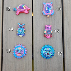 Mexican Magnet, Mexican Ceramic Magnets, Hand Painted Magnets, Hand ...