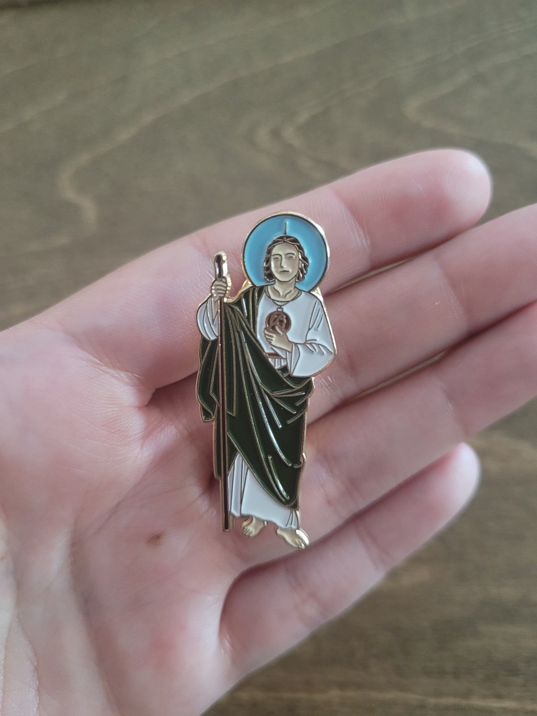 San Judas Pin Mexican Hat Pin Mexican Pin - Etsy