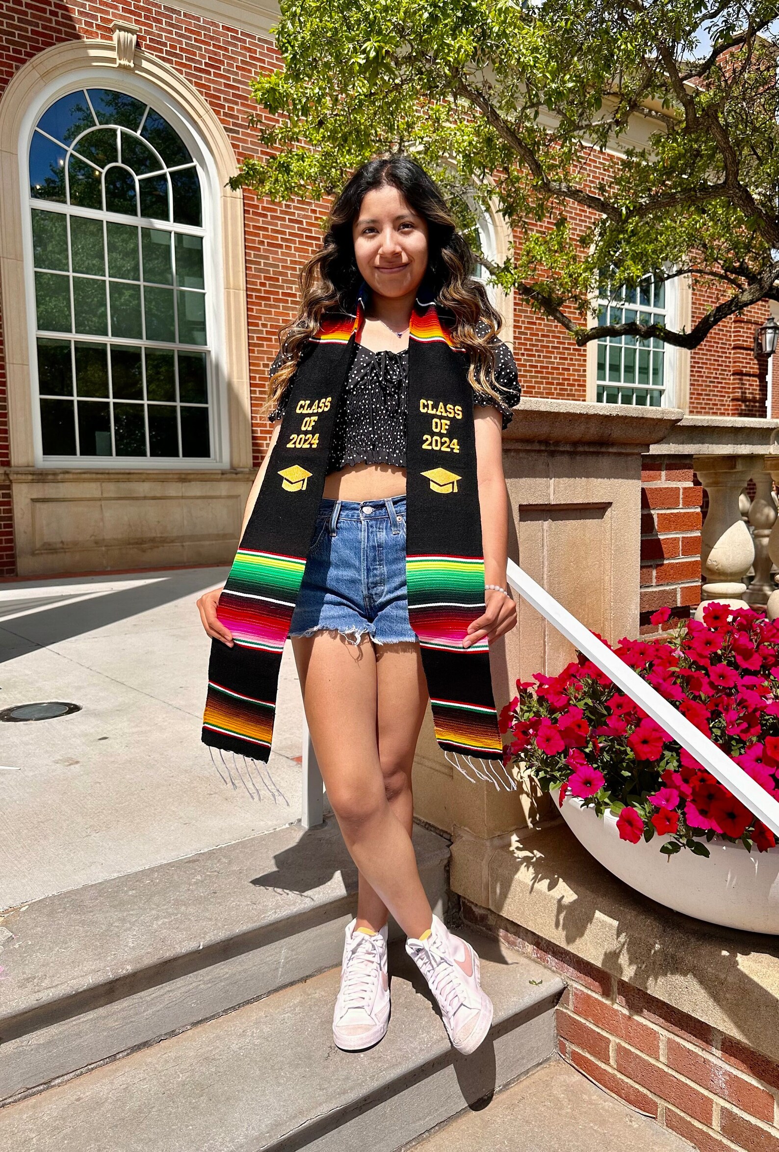 Mexican Sarape Stole, Mexican Graduation Stole, Escudo Stole, Sarape ...