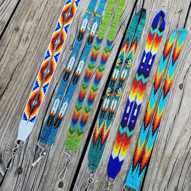 Native American Lanyard - Etsy
