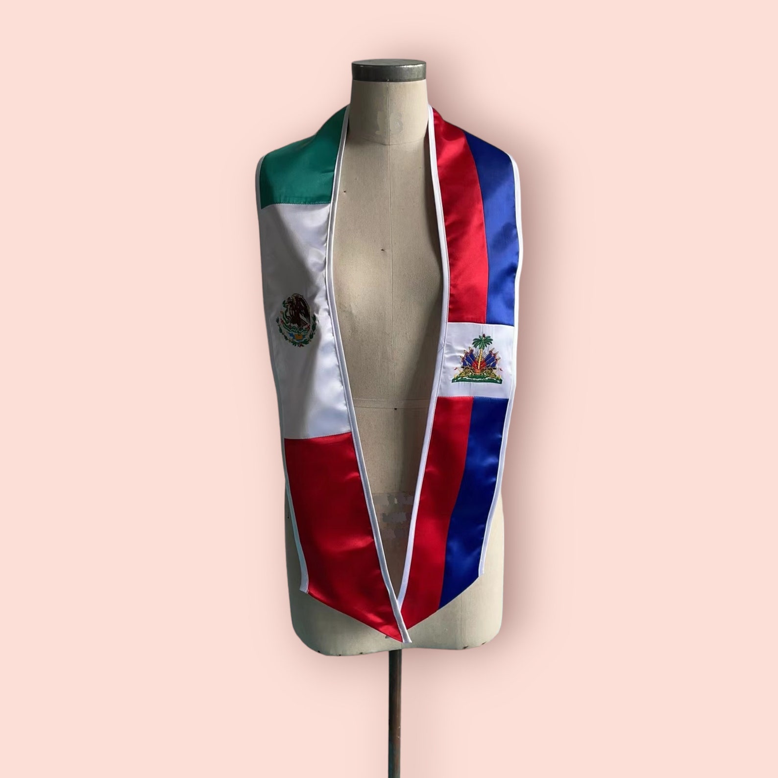 Mexico/haiti Graduation Stole, First Generation, Class of 2024 ...