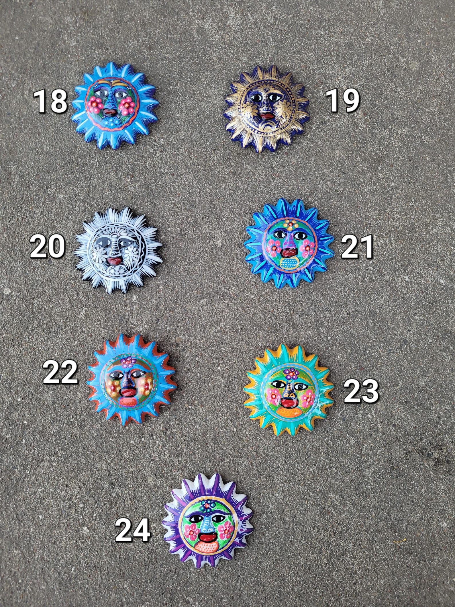 Mexican Magnet, Mexican Ceramic Magnets, Hand Painted Magnets, Hand ...
