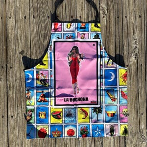 Mexican Loteria Apron, Mandil De Loteria, Loteria Night, Noche De ...