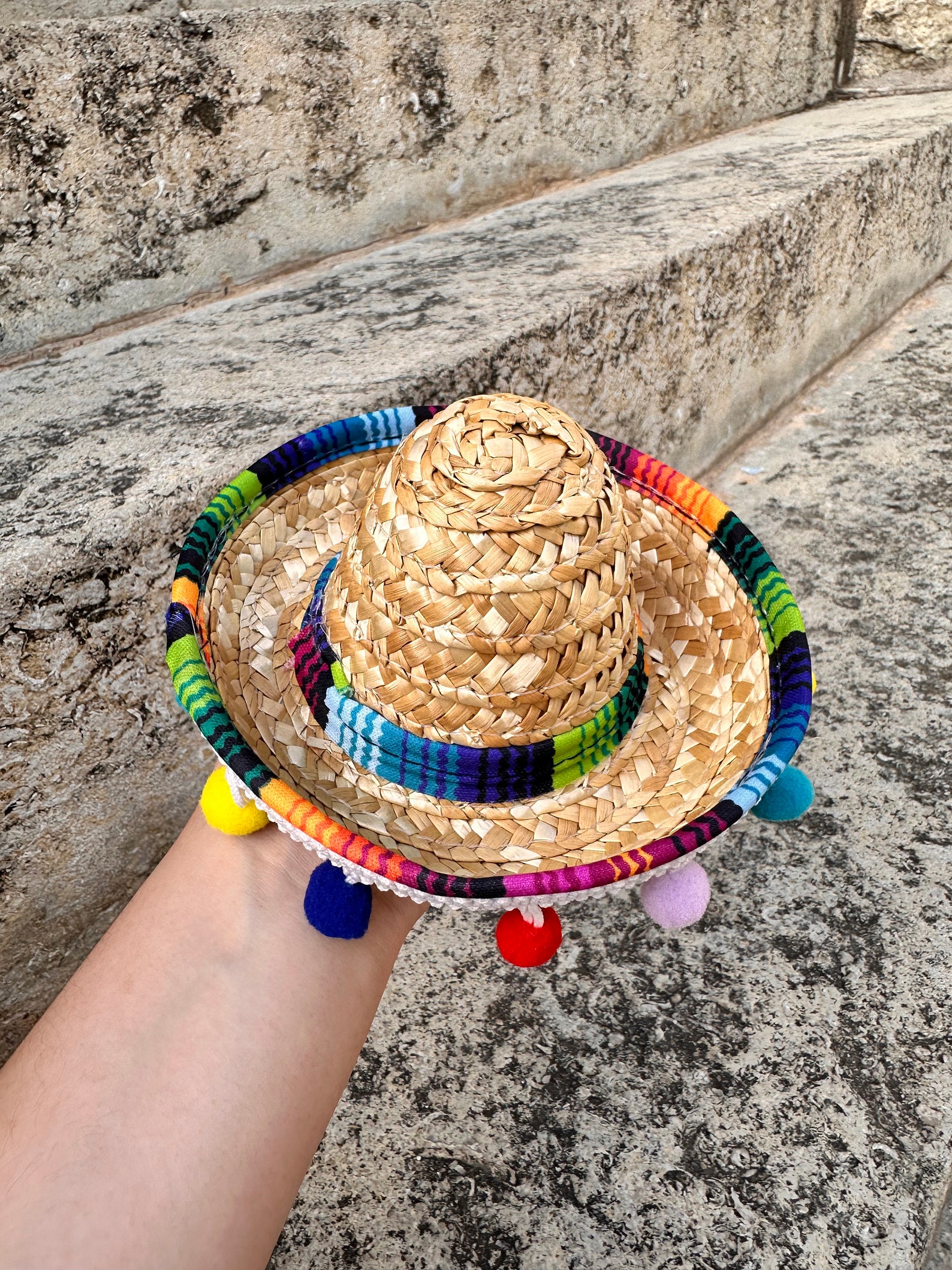 Mini Sombrero Hat, Colorful Mexican Sombrero, Bridal Party Favors ...