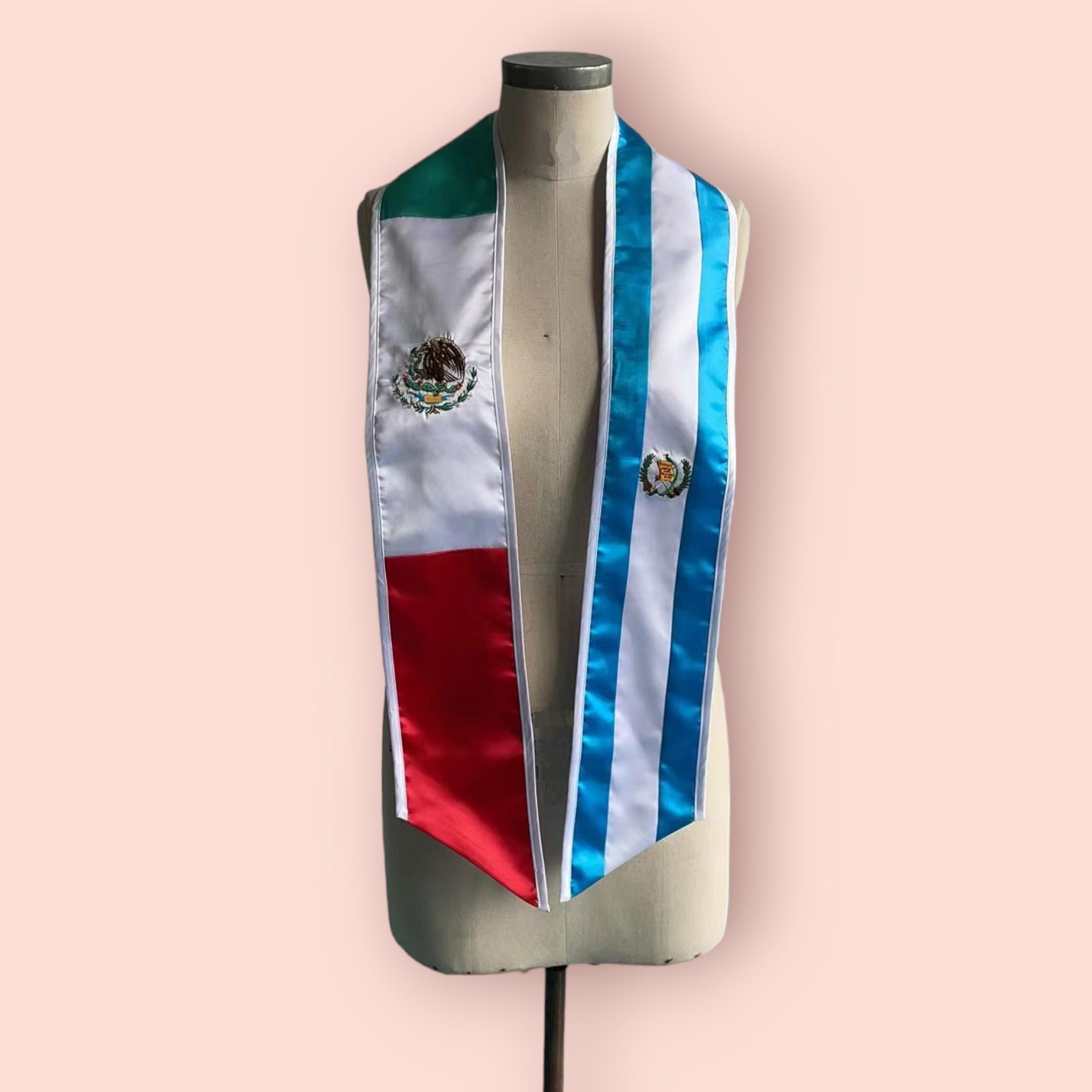 Mexican/guatemalan Graduation Stole, First Generation, Class of 2025 ...