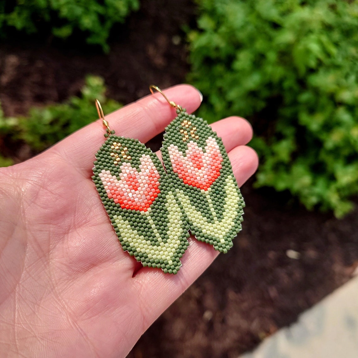 Tulip Magic Earrings - Etsy