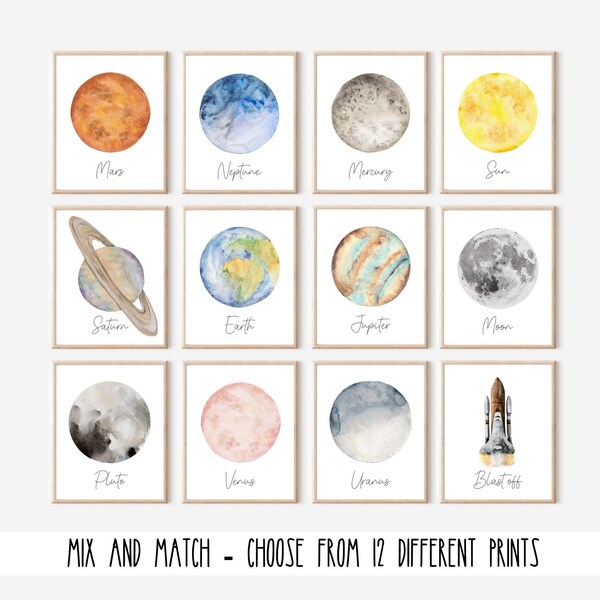 Space Nursery Decor - Etsy