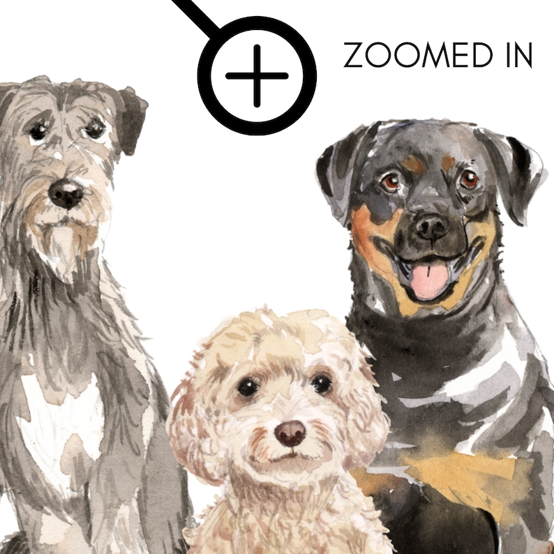 Panoramic Dogs Dog Nursery Decor Printable Puppy Nursery - Etsy