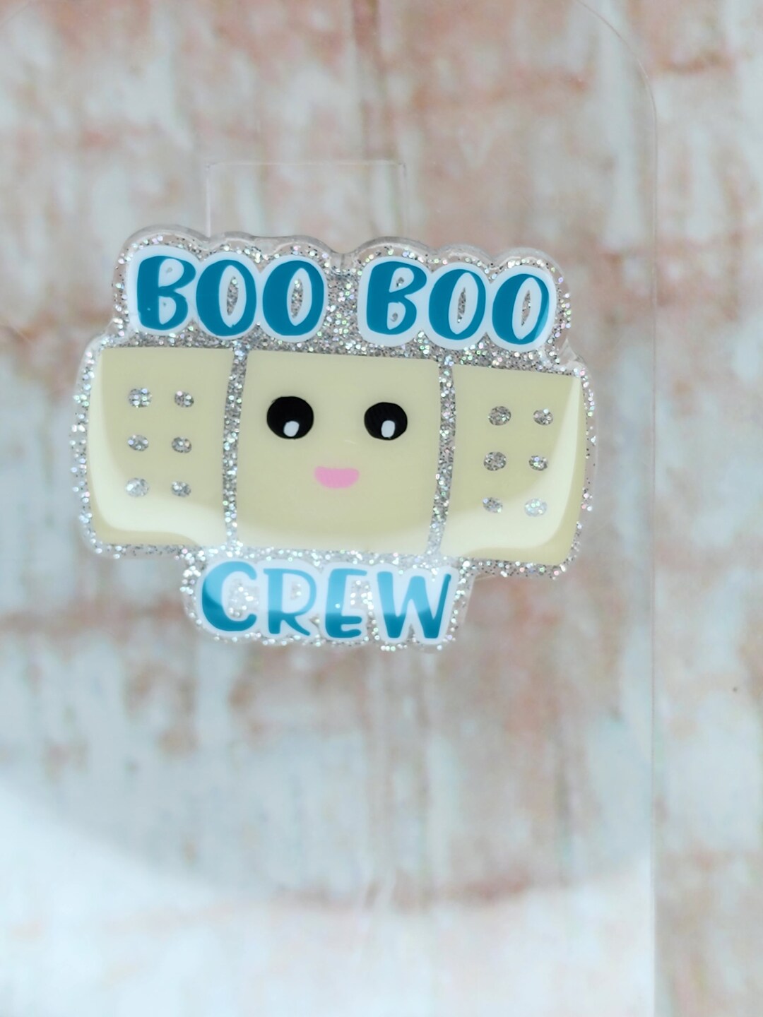 Boo Boo Crew Band Aid Character Badge Reel - Etsy