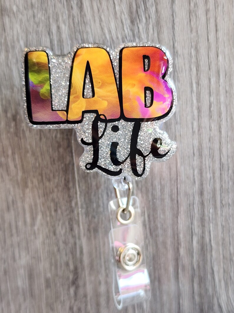 Lab Life Badge Reel - Etsy
