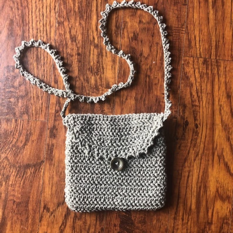 Small Purse Crochet Pattern // Crochet Purse for Girls // - Etsy