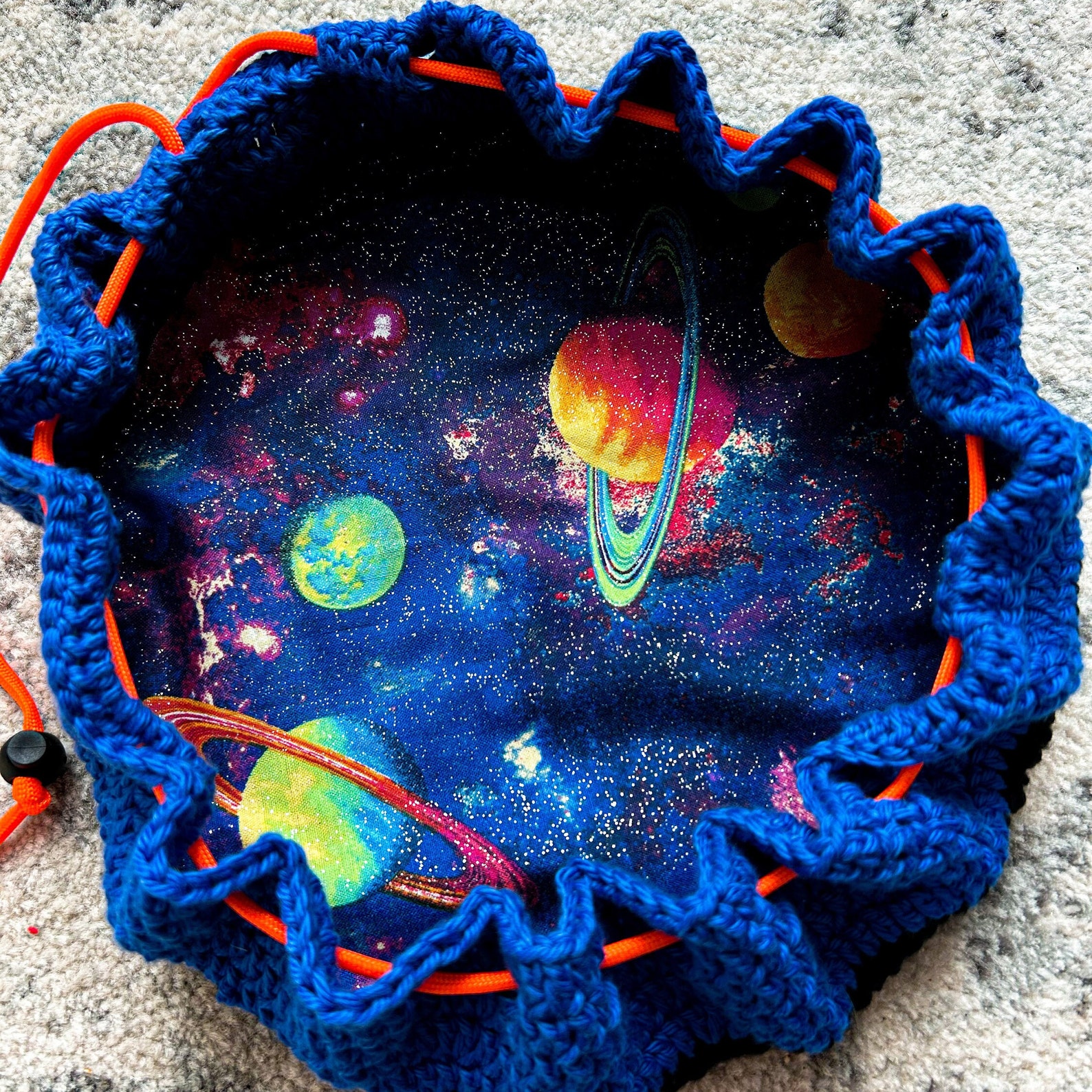 Crochet Drawstring Bag Pattern // Small Crochet Pouch // Crochet Cinch ...