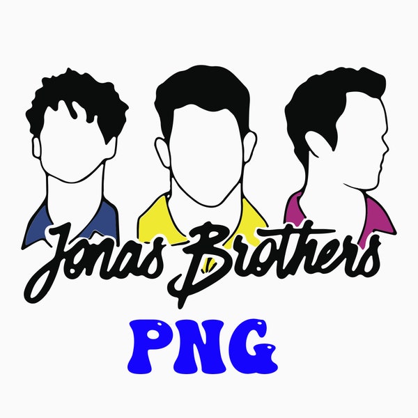 Jonas Brothers Svg Silhouette - Etsy