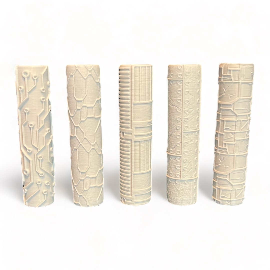 Sci-fi 5 Pack Texture Roller Bundle for Dungeons and Dragons ...