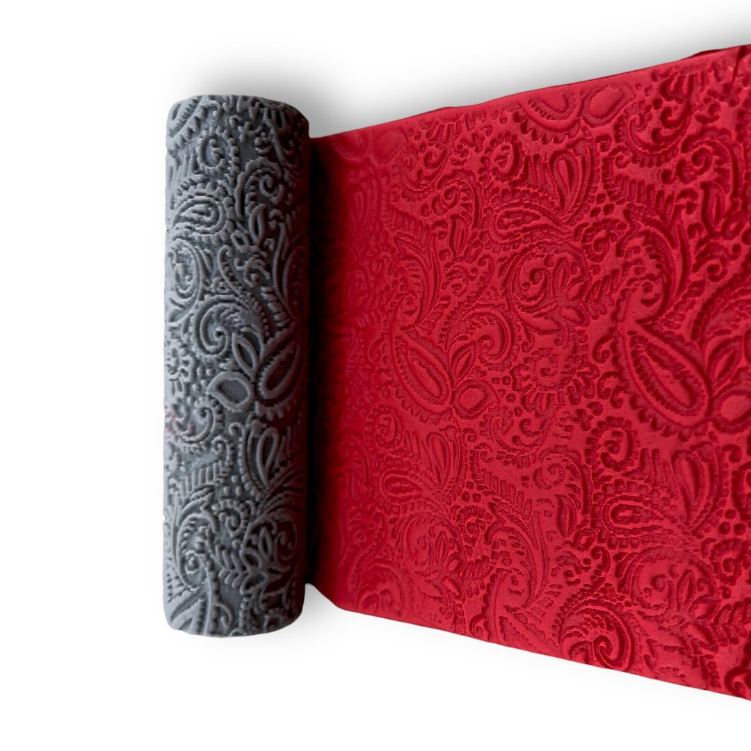 Floral Paisley Texture | Pottery | Pastry | Embossing | Debossing ...