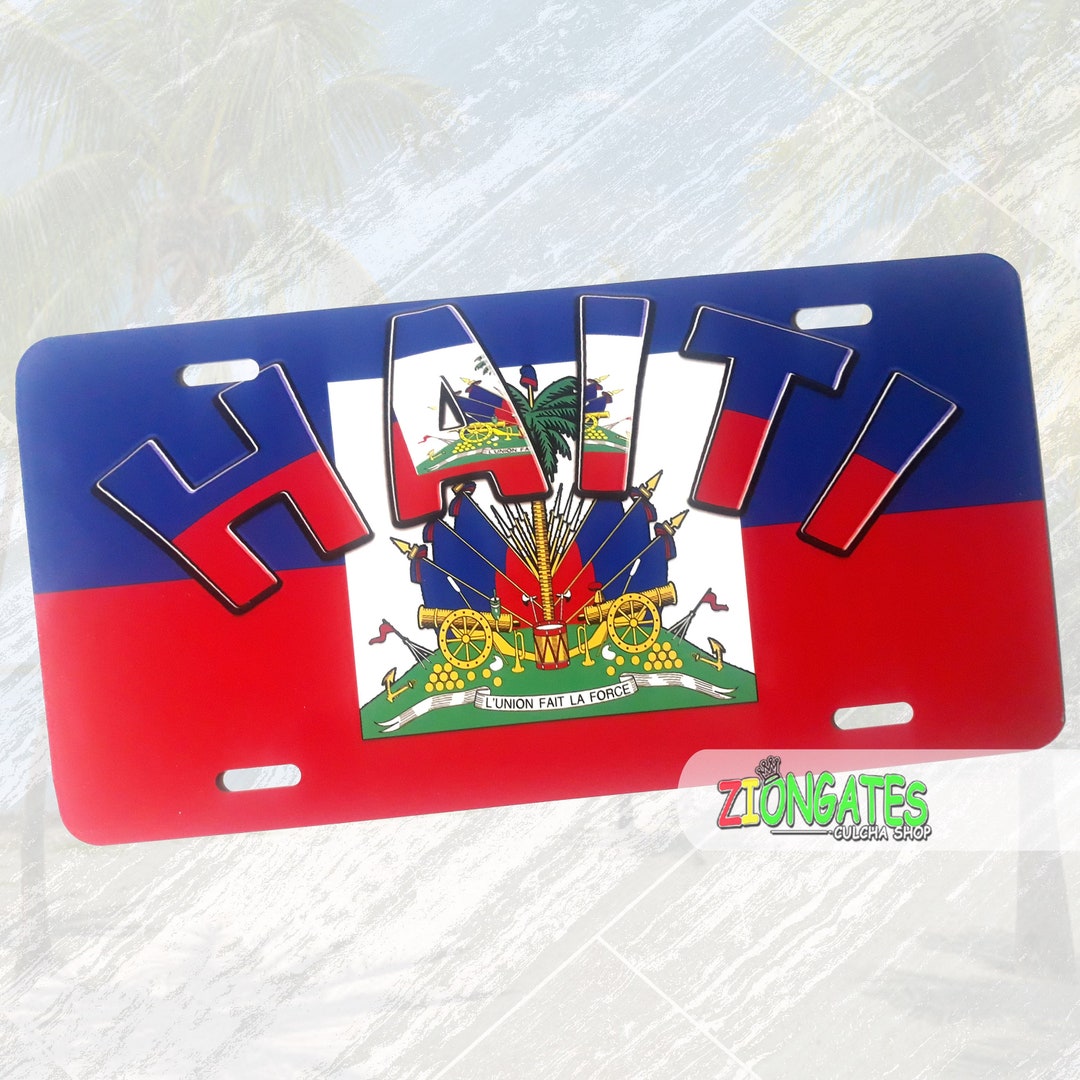 Caribbean Islands - License Plates Haiti - Etsy