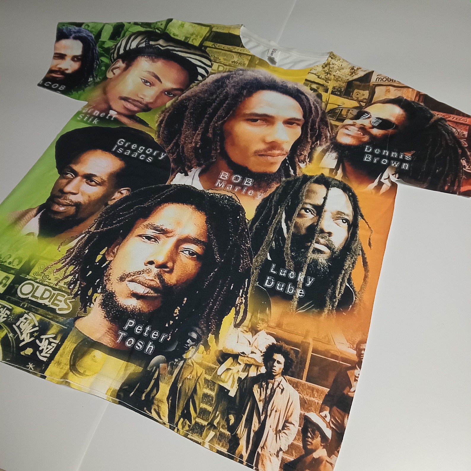 MENS Sublimation Shirt Reggae Legends - Etsy