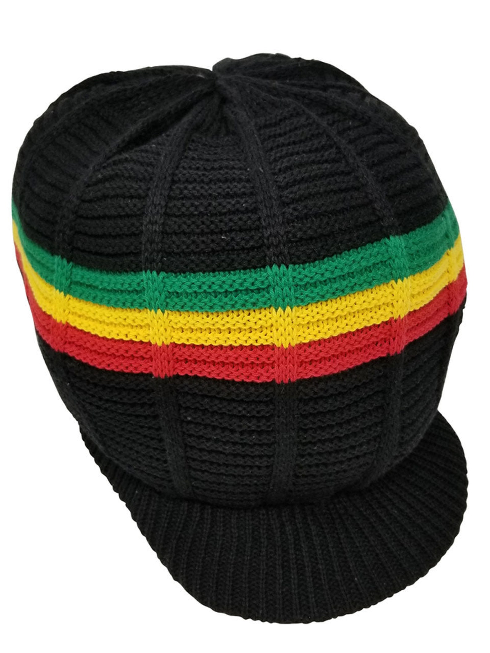 Medium Dreadlock Rastaman Hats - Black - Beige - Red Yellow Green ...