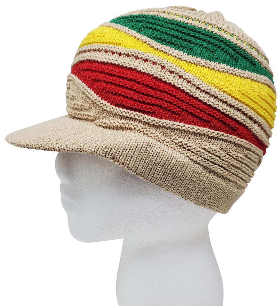 Beige Baseball Style Rasta Hat - Dread Locks Cap - RH059-3BB - Etsy