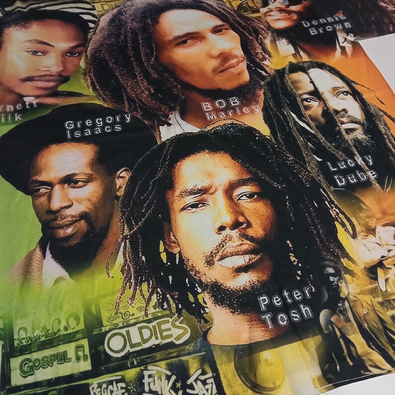 MENS Sublimation Shirt Reggae Legends - Etsy