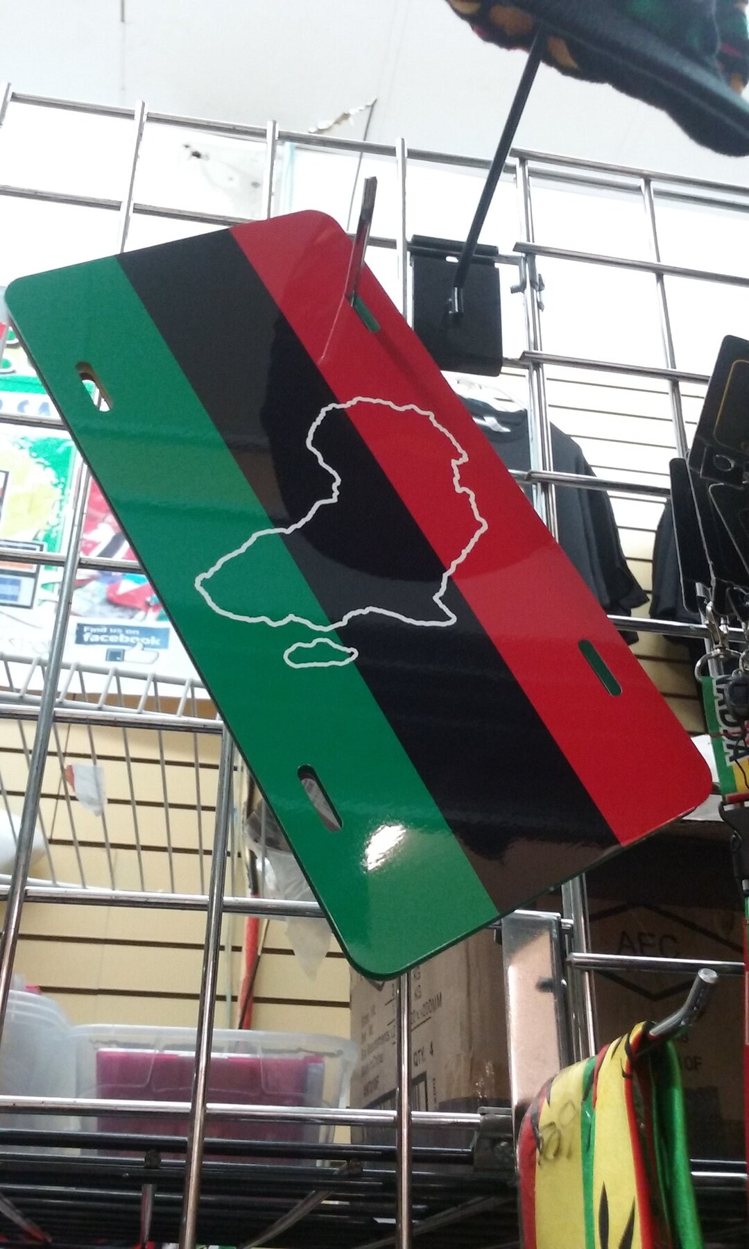 Cultural License Plates - Africa - RBG - Etsy
