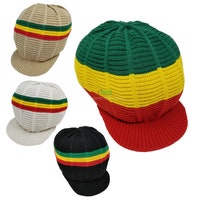 Drs Brand [size-b/61cm] Rasta Crown Hat (roots Reggae Dub Rastafari ...