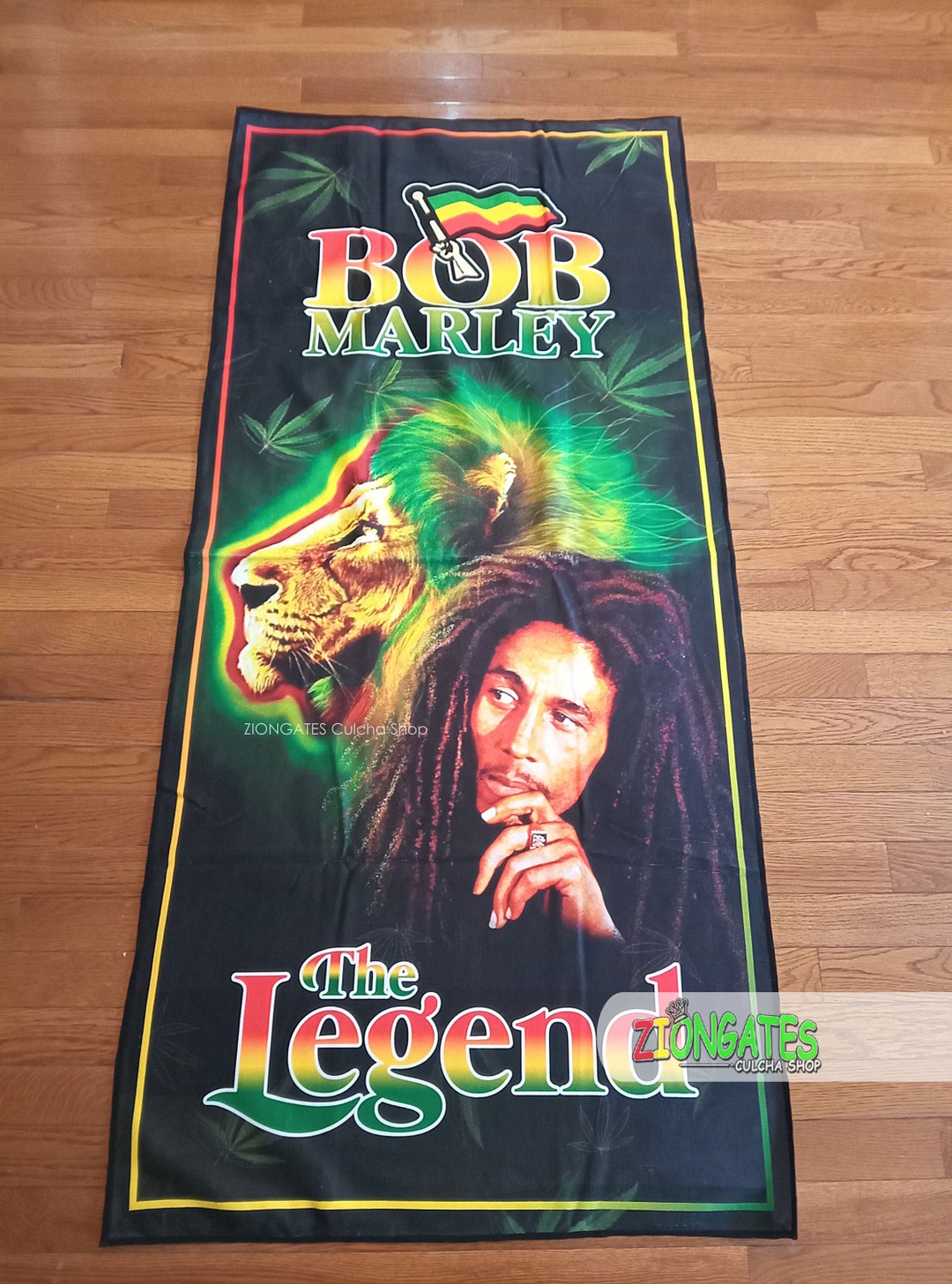 Large Bob Marley Legend Beach Towel - Etsy