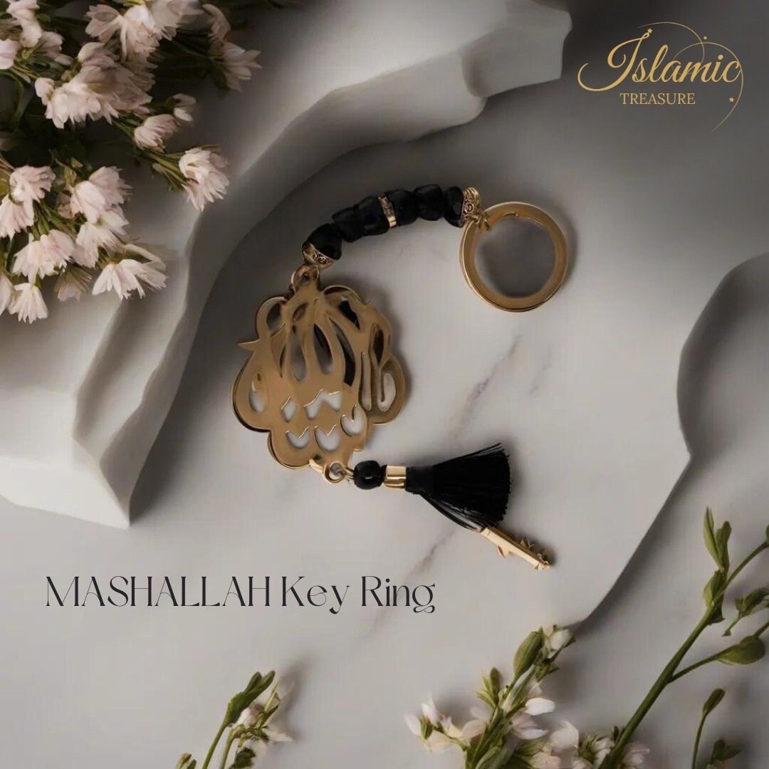 Islamic Key Chain With Mashallah Key Chain, Stainless Steel Key Chains ...