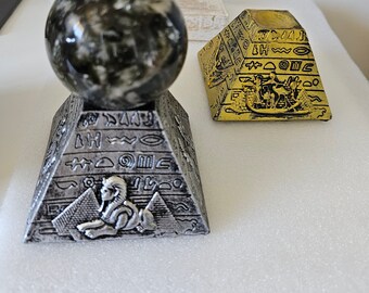 7 Sphere Display Stand Gold, 7 Sphere Holder Gold, Egg Holder, Sphere ...